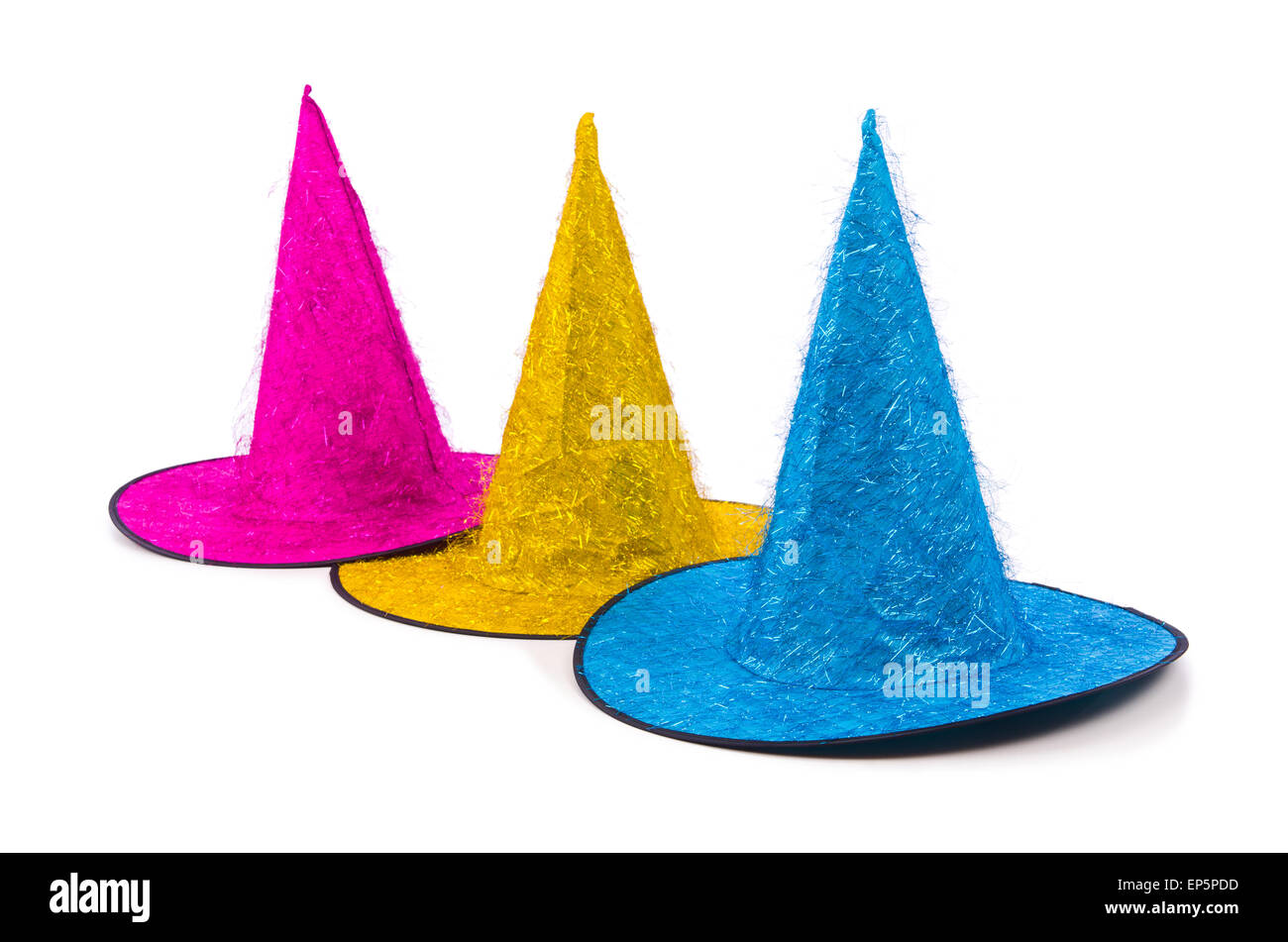 Party hat isolated on white background Stock Photo - Alamy