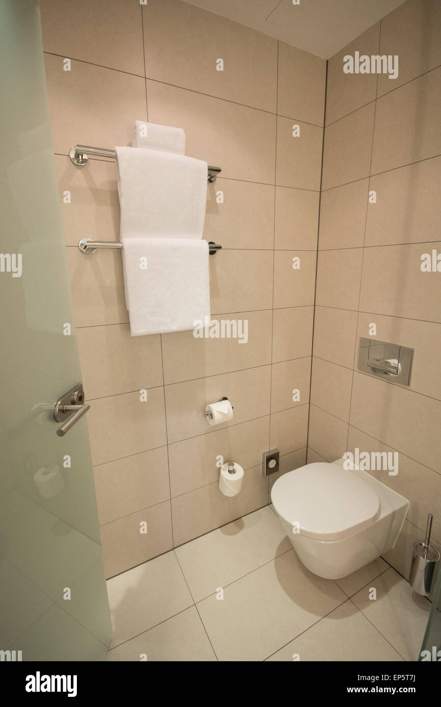 Modern toilet in the bathroom Stock Photo - Alamy