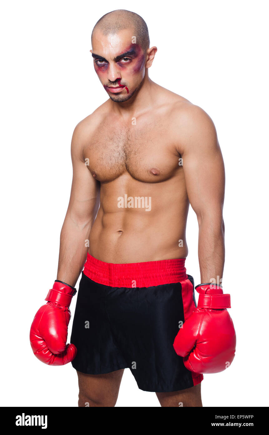Bruised boxer Cut Out Stock Images & Pictures - Alamy