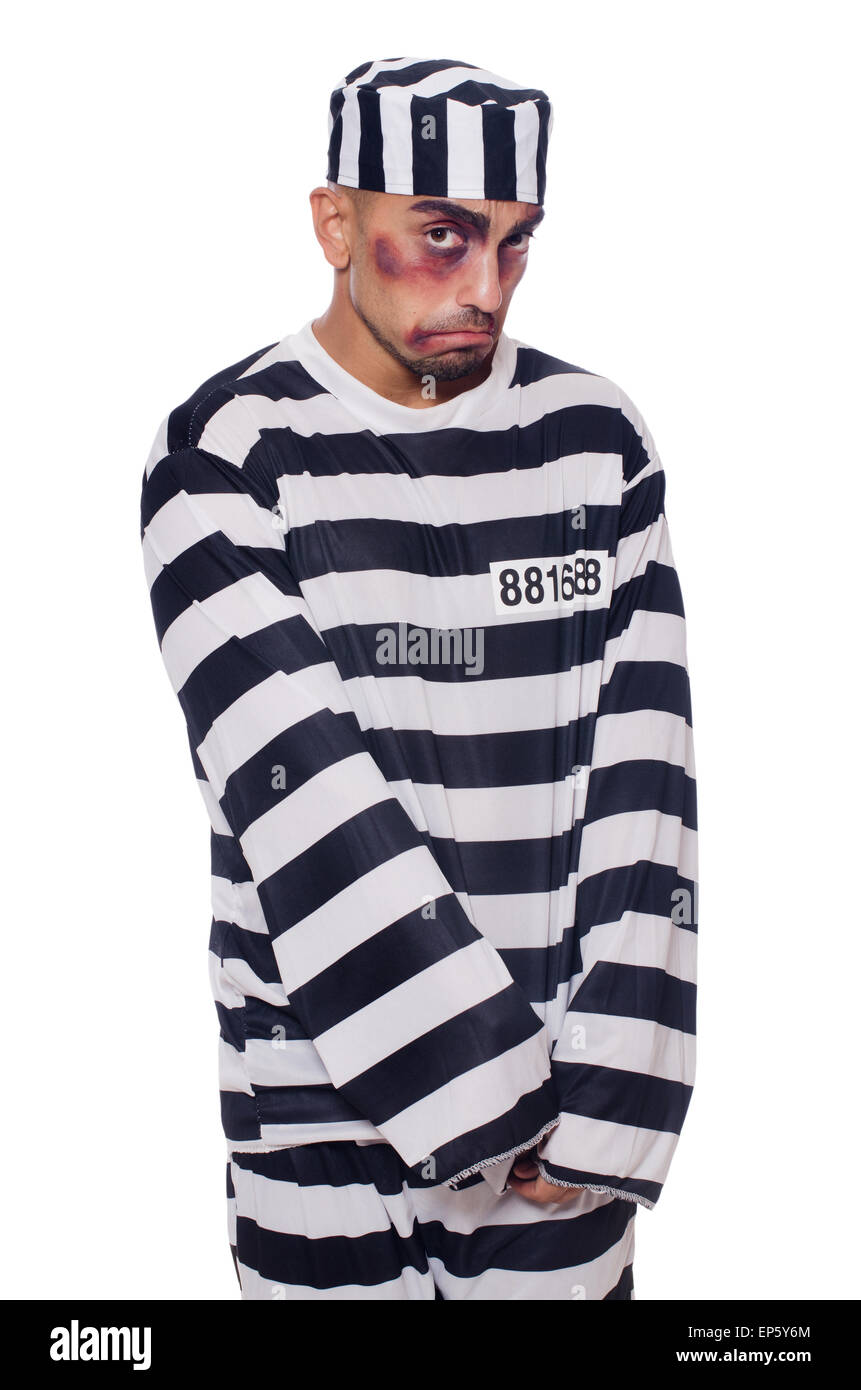 Prisoner bad bruises on white hi-res stock photography and images - Alamy