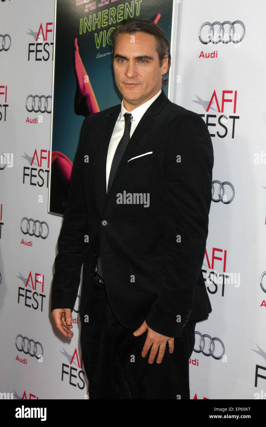 Inherent Vice Screening at AFI Film Festival 2014 Featuring: Joaquin ...