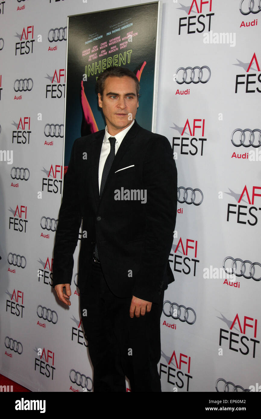 Inherent Vice Screening at AFI Film Festival 2014 Featuring: Joaquin ...