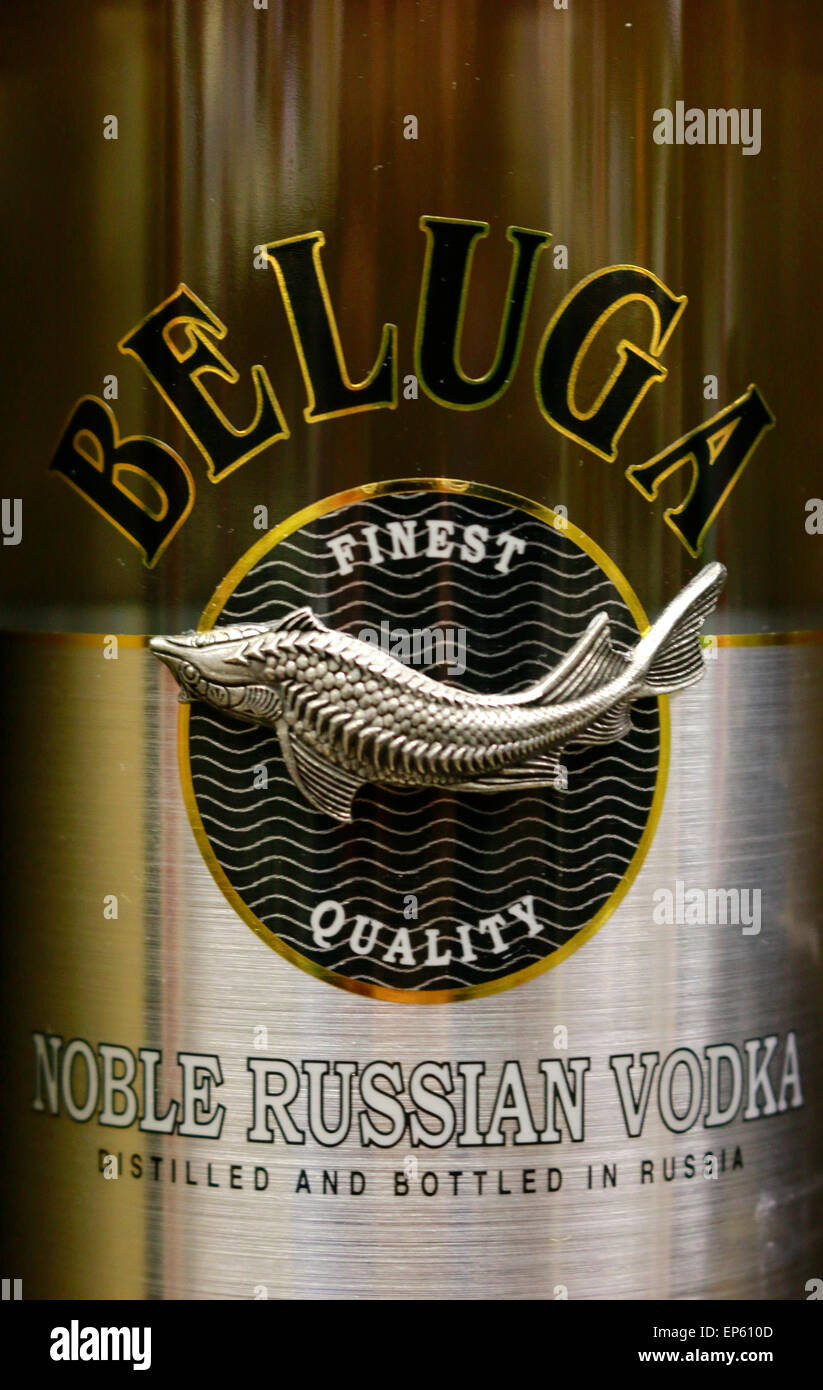 Beluga vodka hi-res stock photography and images - Alamy