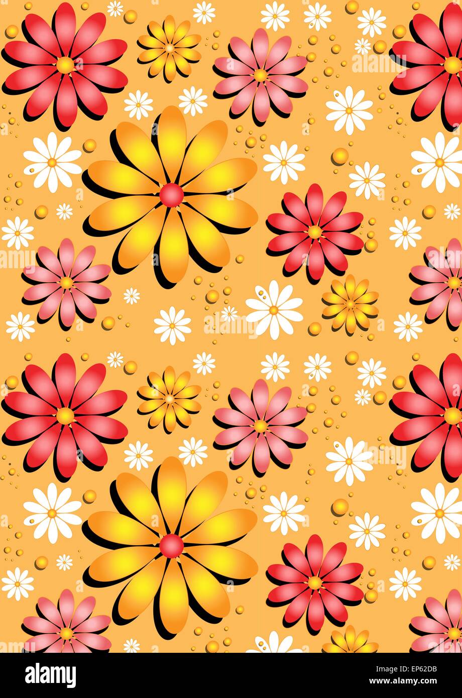 White delicate flowers in Stock Vector Images - Alamy