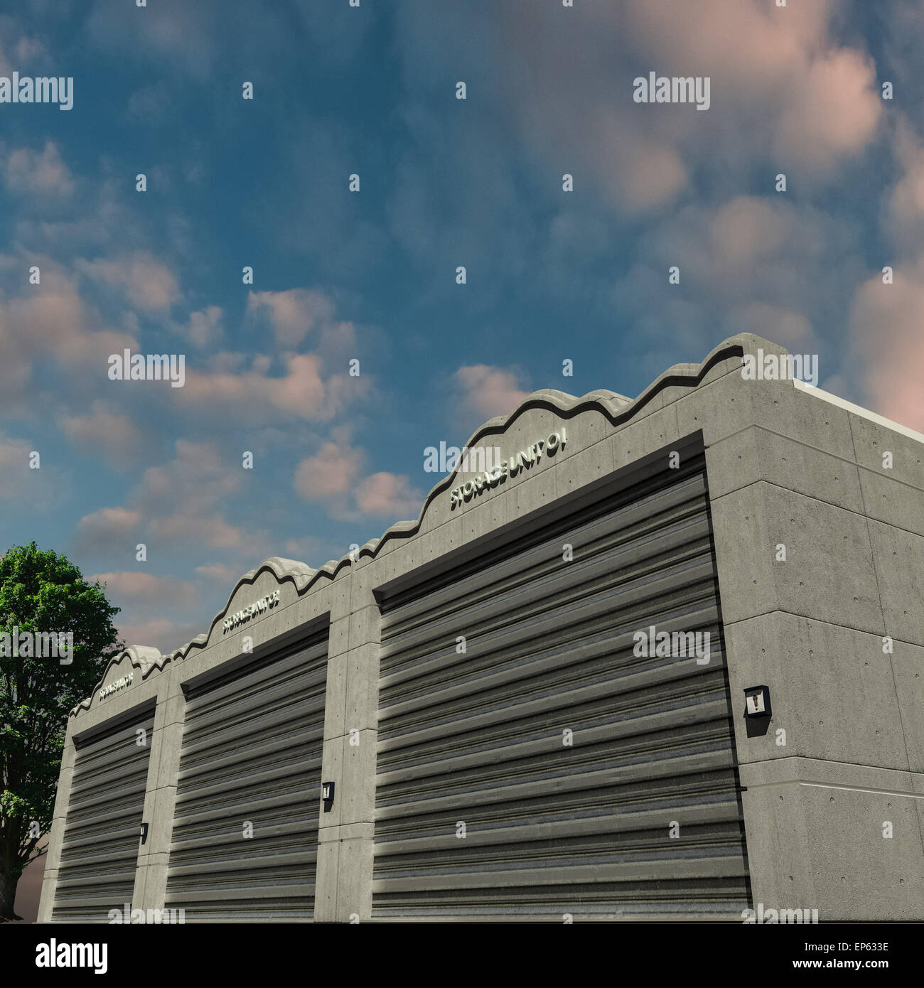 Concrete units hi-res stock photography and images - Alamy