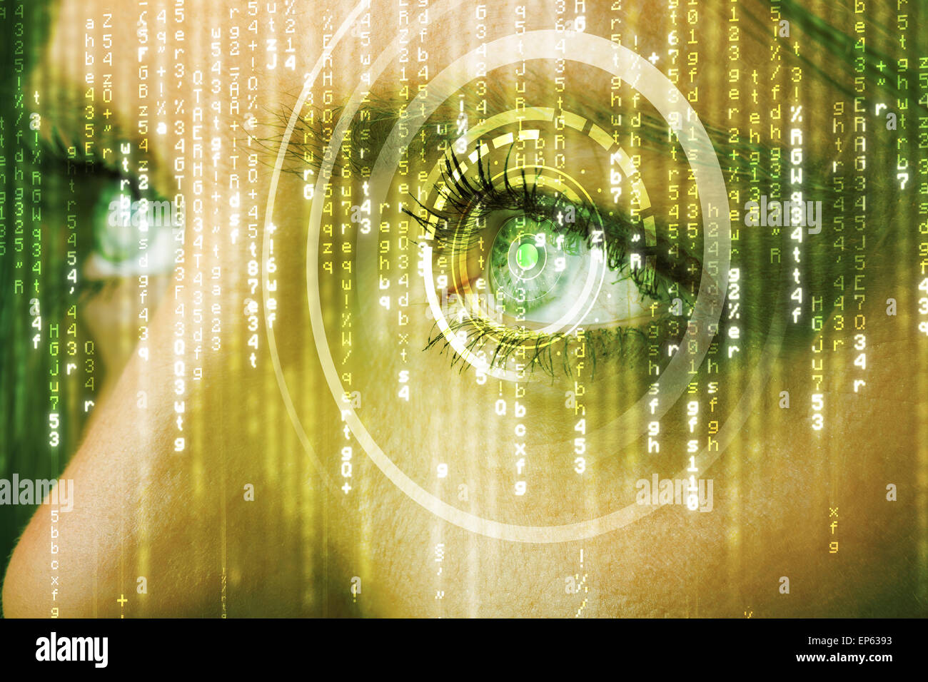 Text symbol matrix system hi-res stock photography and images - Alamy