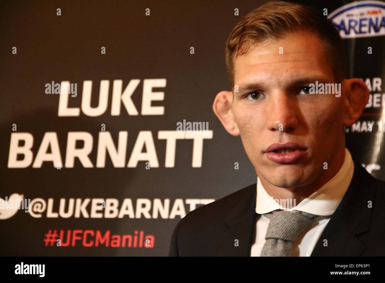 Pasay City, Philippines. 14th May, 2015. Luke Barnatt from the UK ...