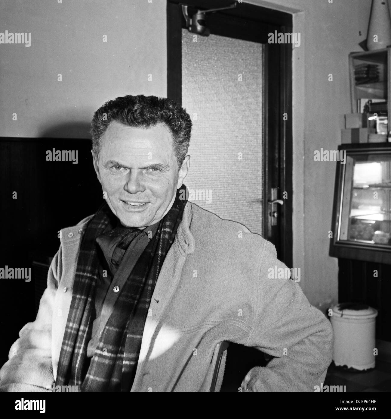 Deutscher Bühnen- und Filmschauspieler Karl John, Deutschland 1960er ...