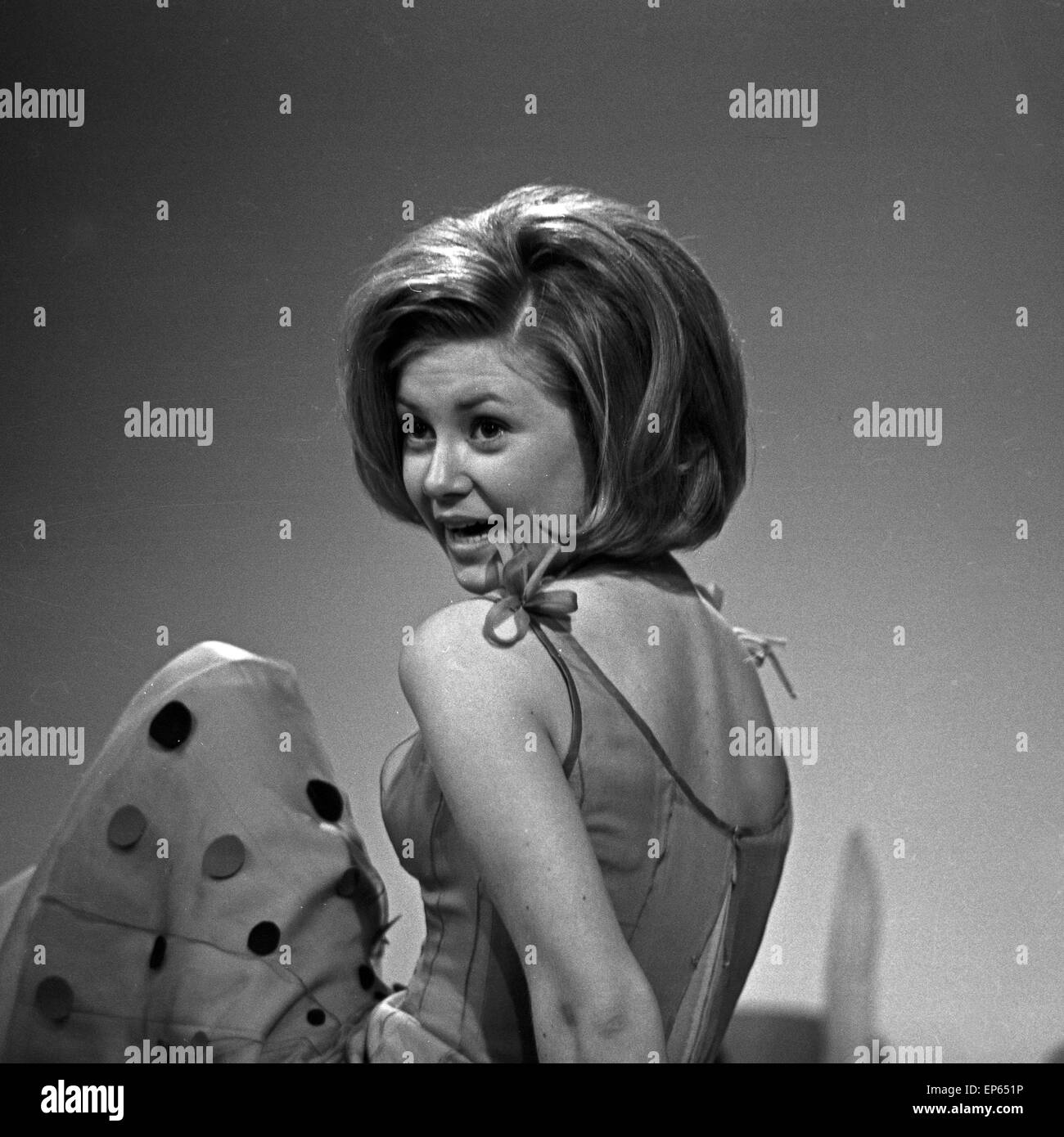 Dänische Schauspielerin und Sängerin Gitte Haenning, Deutschland 1960er ...