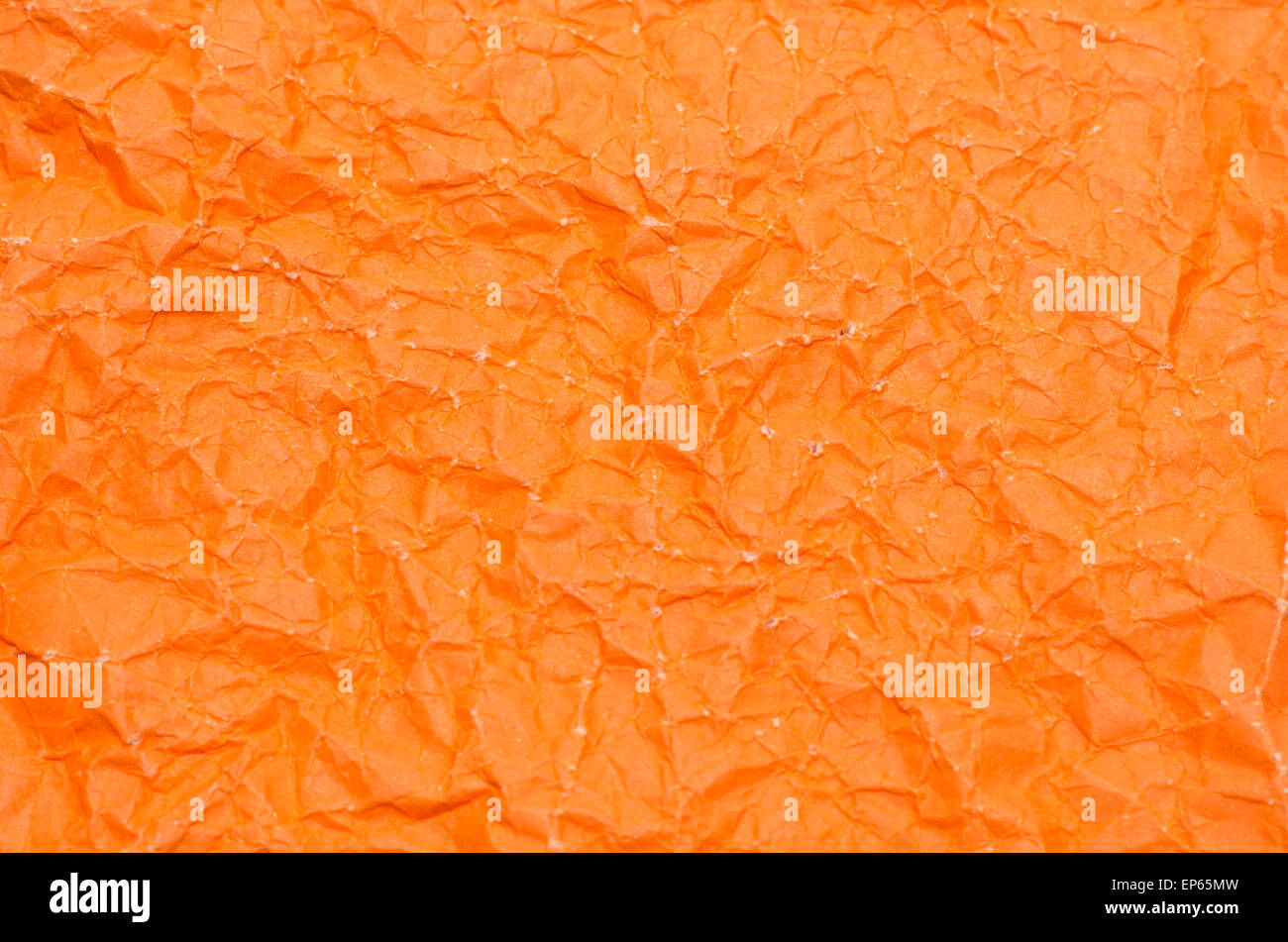 texture of wrinkled orange paper background Stock Photo - Alamy
