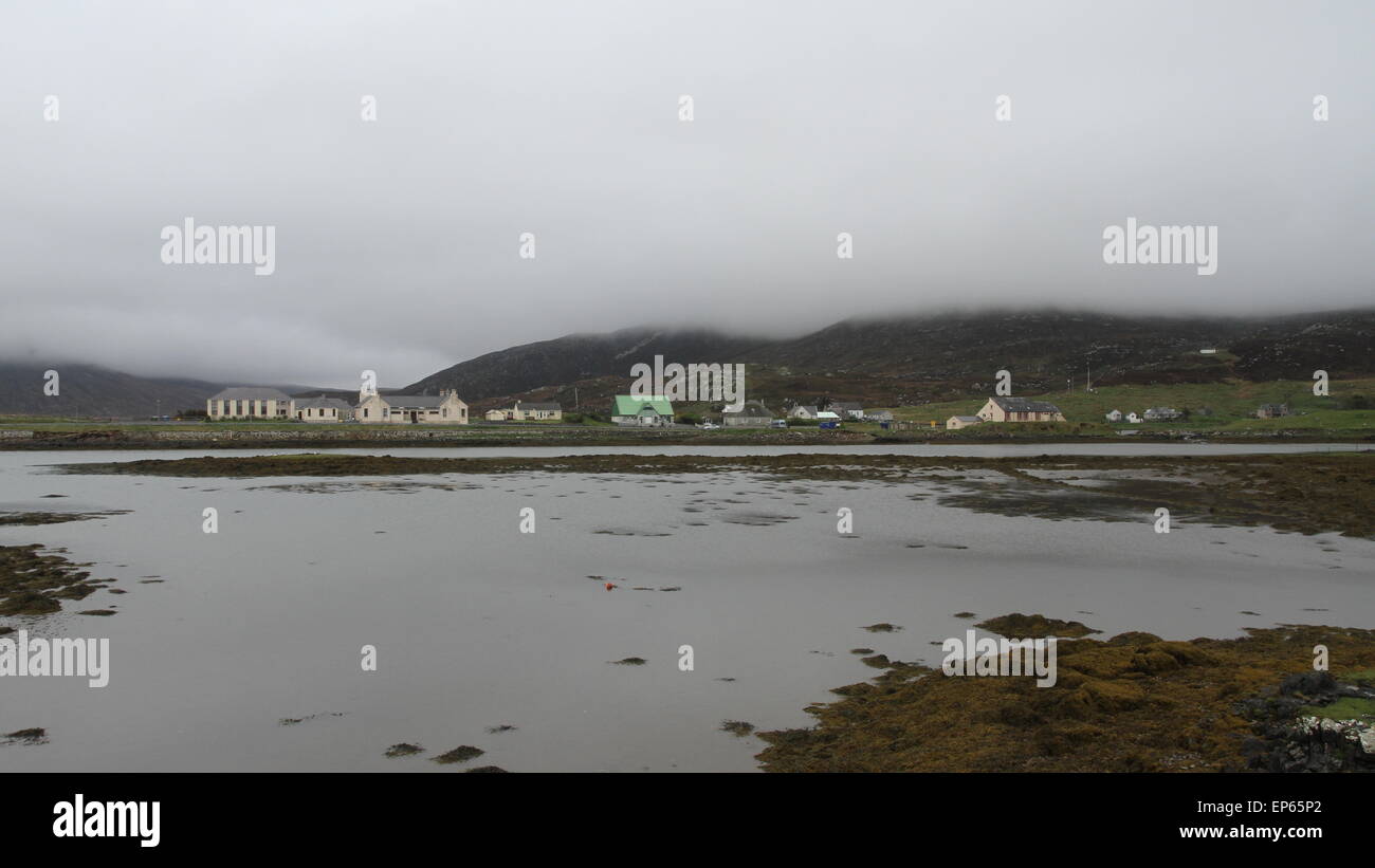 Leverburgh waterfront Isle of Harris Scotland May 2014 Stock Photo - Alamy