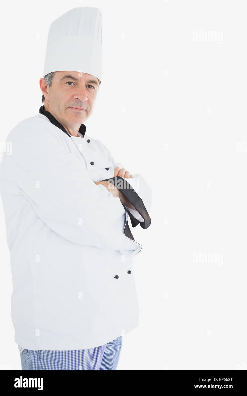 Serious chef standing arms crossed hi-res stock photography and images ...