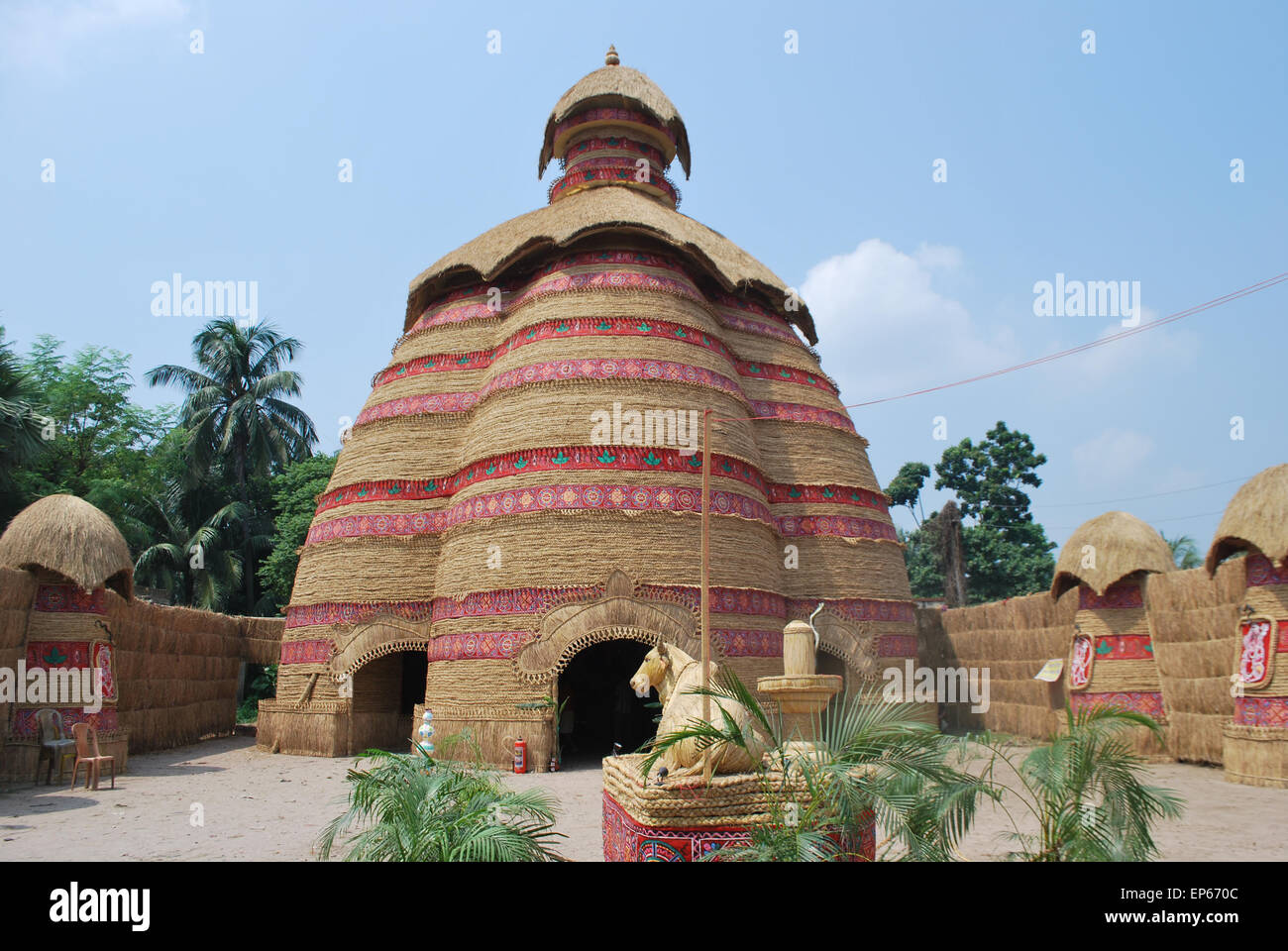 Durga Puja in kolkata Stock Photo - Alamy