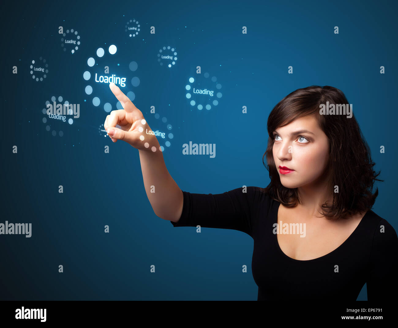 Digital start button hi-res stock photography and images - Alamy