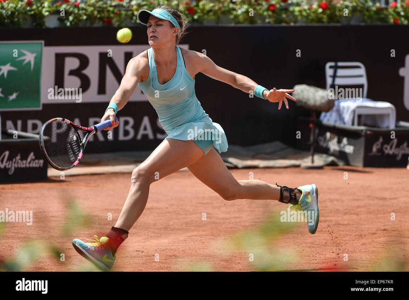 Rome, Italy. 14th May, 2015. BNL Italian Open Tennis. WTP Eugenie ...