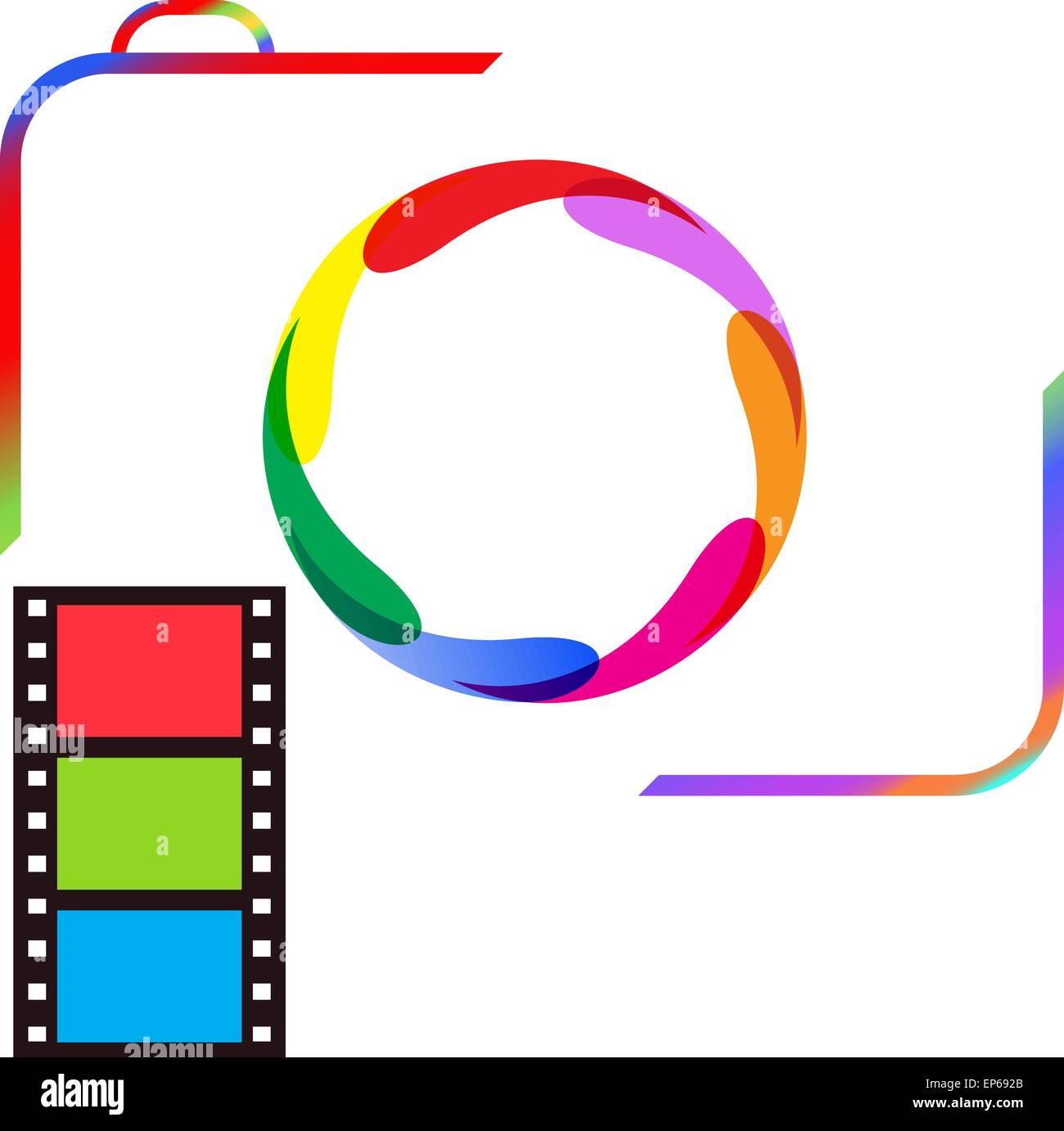 Project a film Stock Vector Images - Alamy