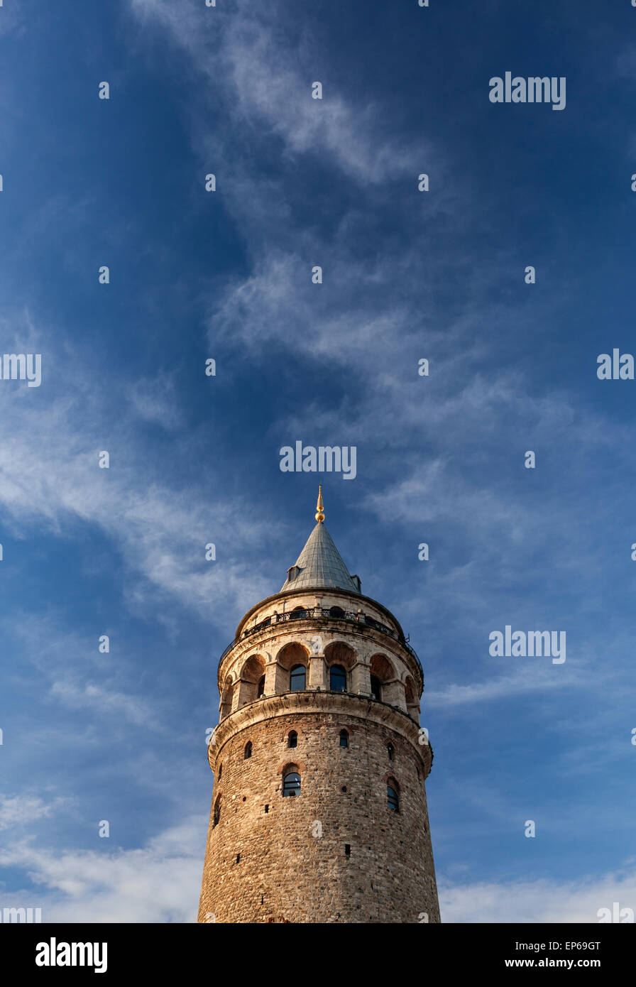 The genoese built galata tower hi-res stock photography and images - Alamy