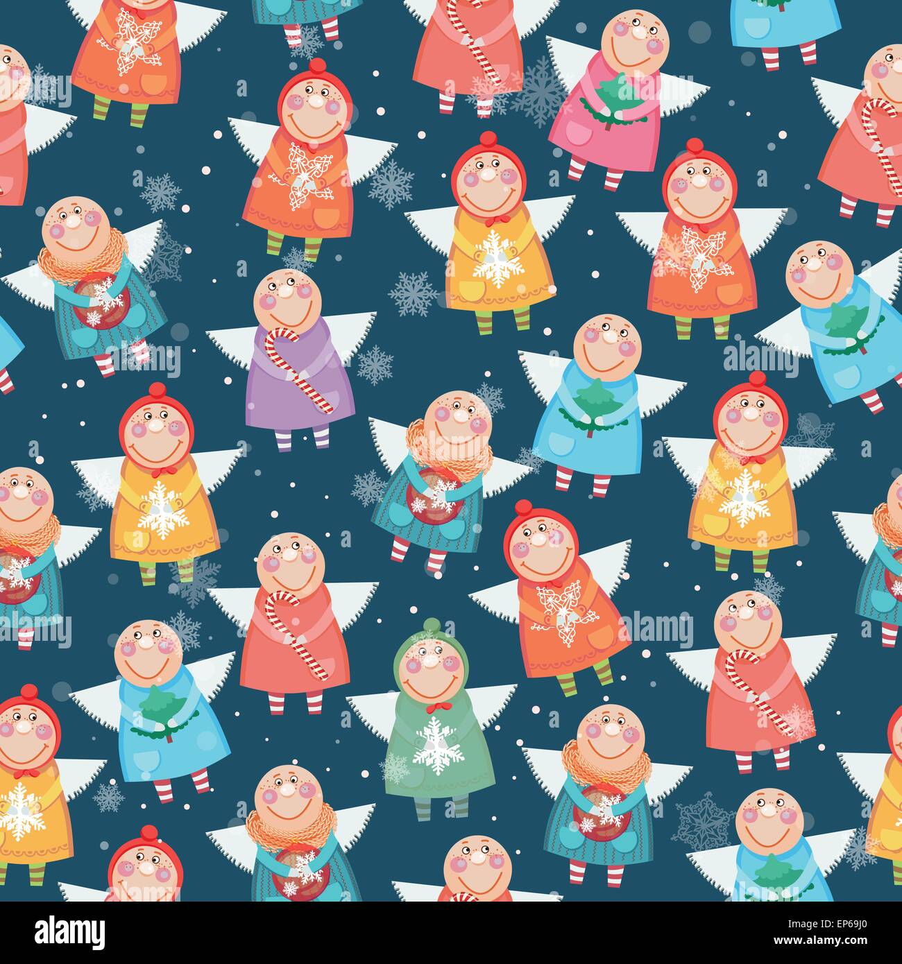 Angel Wallpaper Stock Vector Images - Alamy