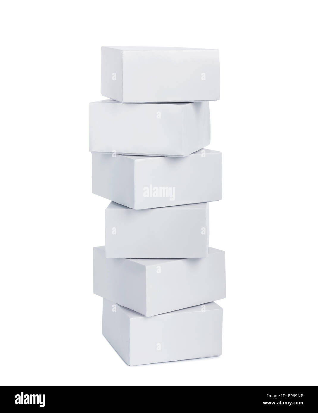 A set of gift boxes isolated on white background Stock Photo - Alamy