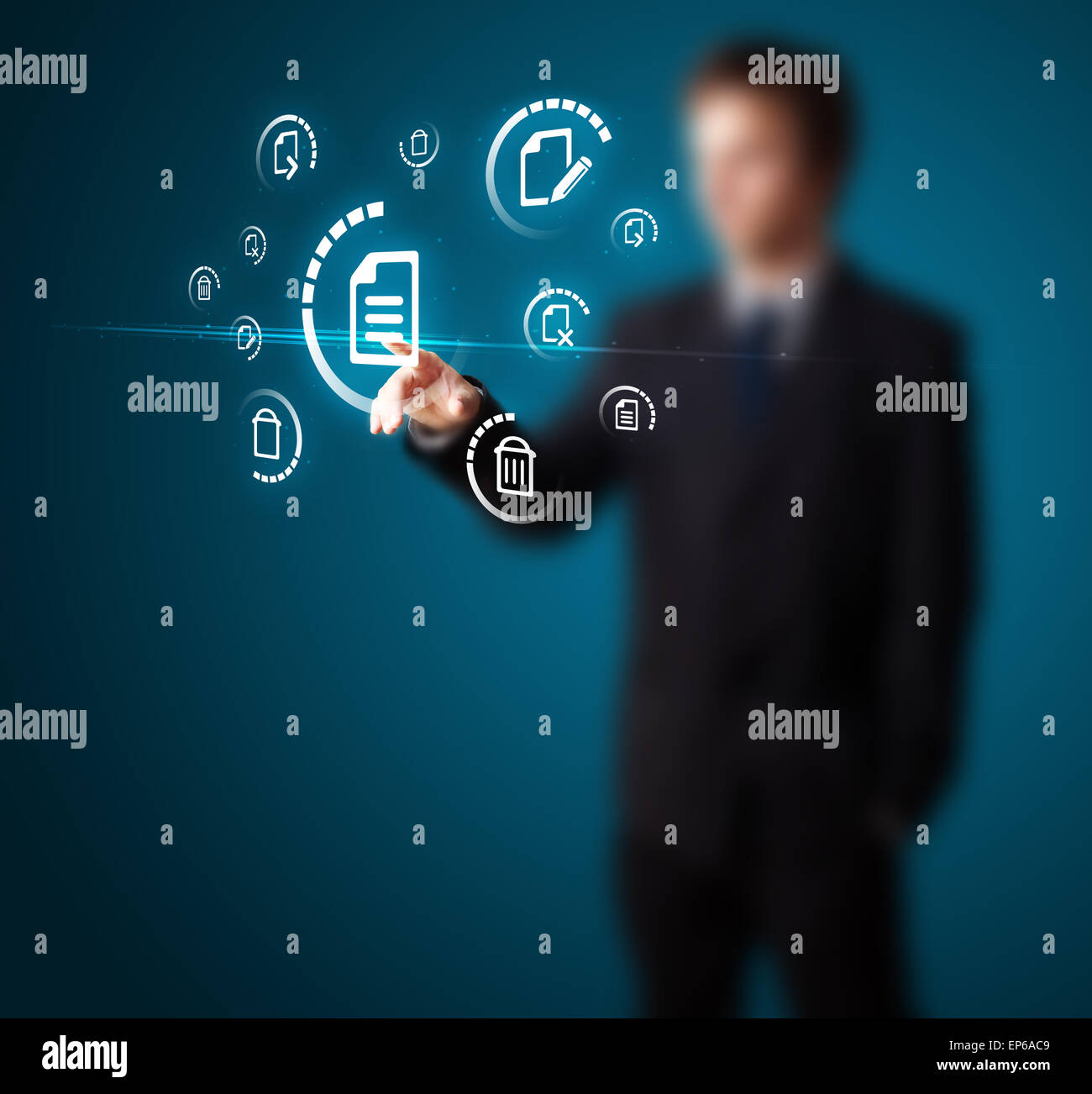 Business touch connection technology hi-res stock photography and ...