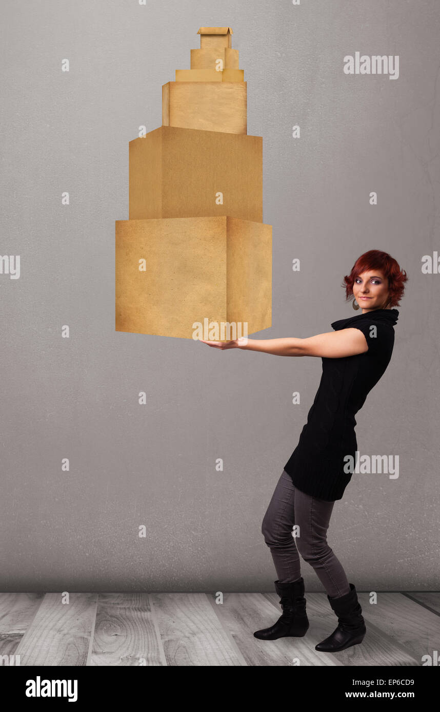 Cardboard carto hi-res stock photography and images - Alamy