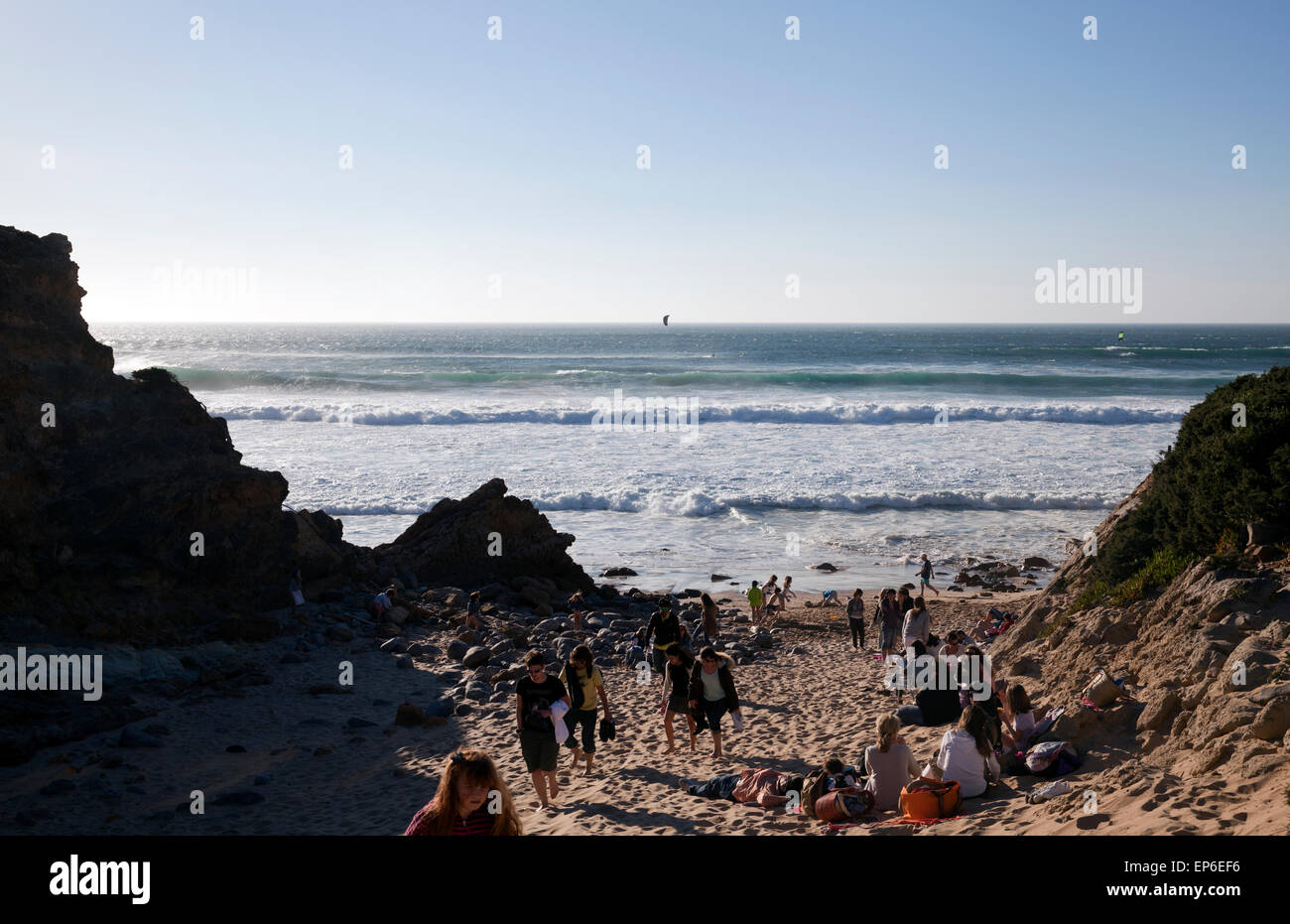 Praia Do Guincho Beach - Cascais - Portugal Stock Photo - Alamy