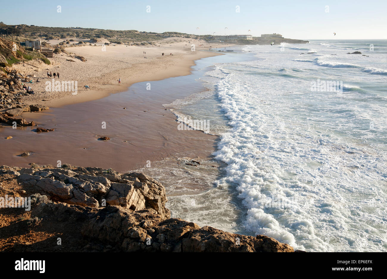 Praia Do Guincho Beach - Cascais - Portugal Stock Photo - Alamy