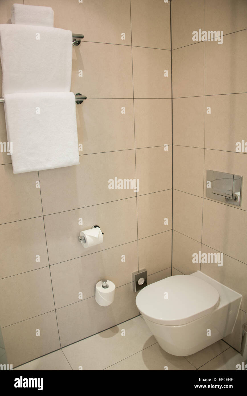 Modern toilet in the bathroom Stock Photo - Alamy