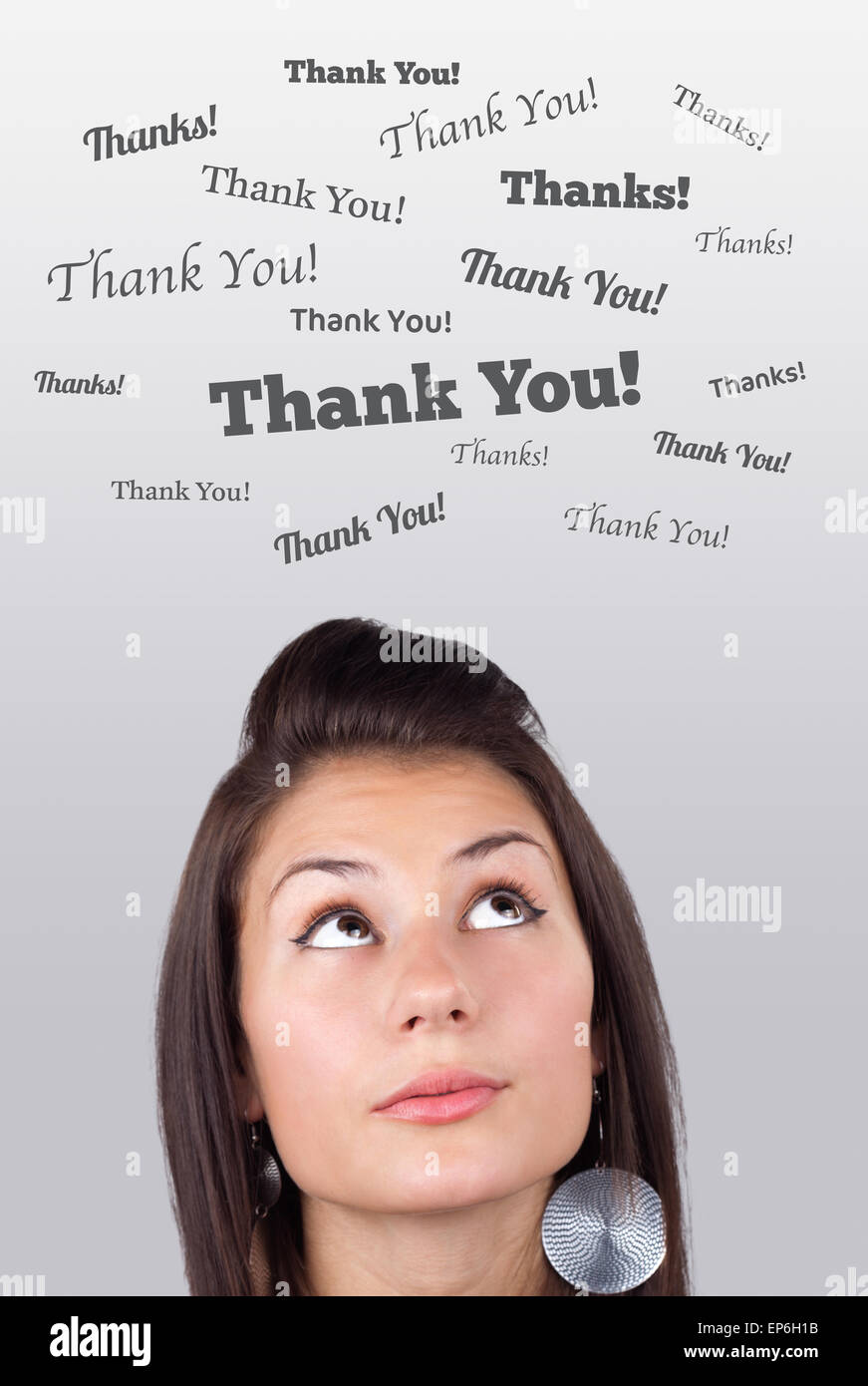 Young girl looking at recreational signs Stock Photo - Alamy