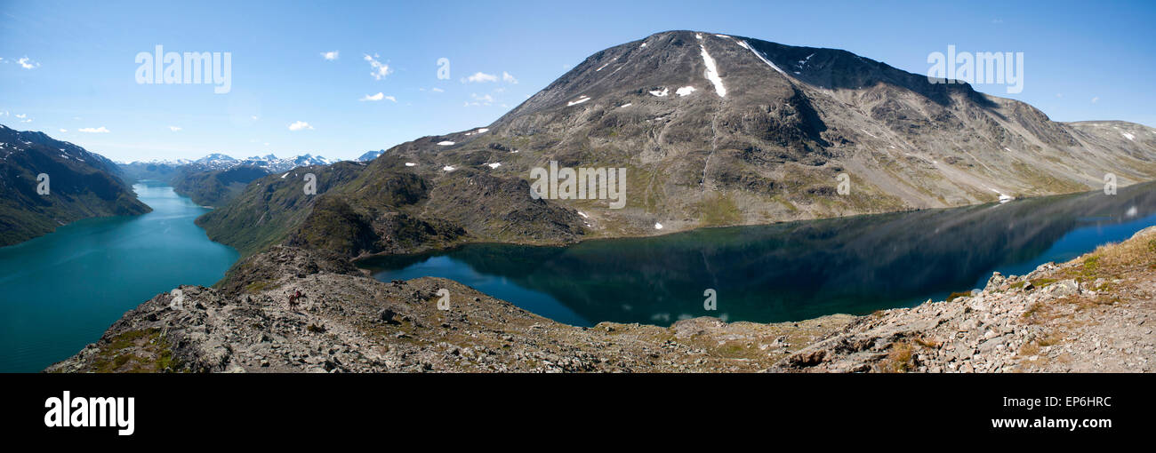 Besseggen Ridge in Jotunheimen National Park, Norway Stock Photo - Alamy