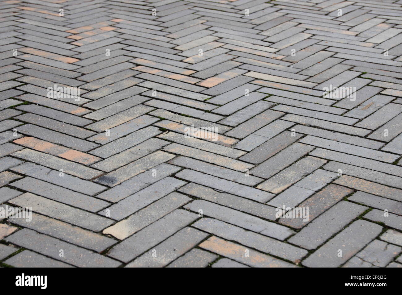 Perspective of striped clay tile surface texture Stock Photo - Alamy