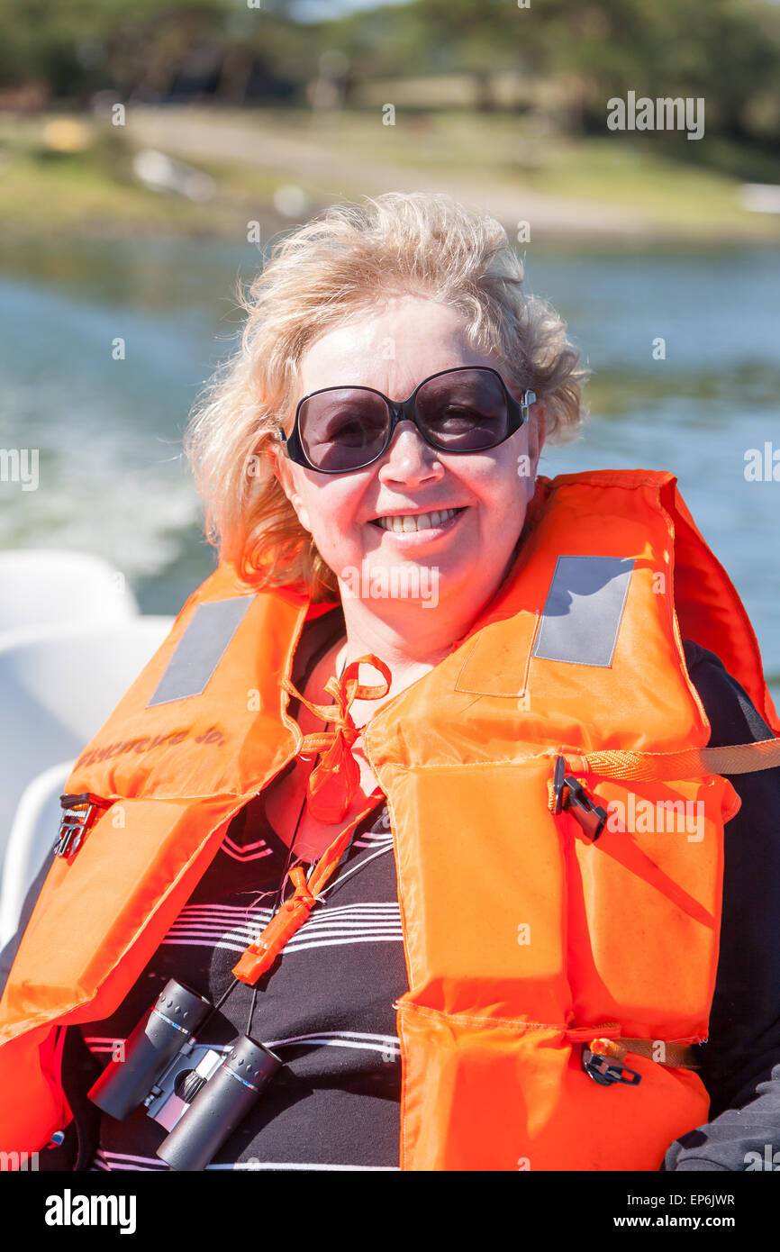 Tourist life jacket hi-res stock photography and images - Alamy
