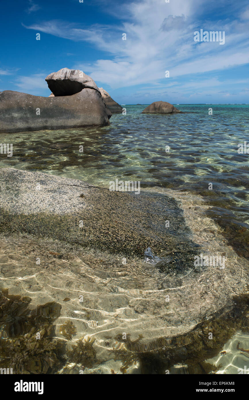 Indian Ocean, Seychelles, Mahe, St. Anne Marine National Park, Moyenne ...