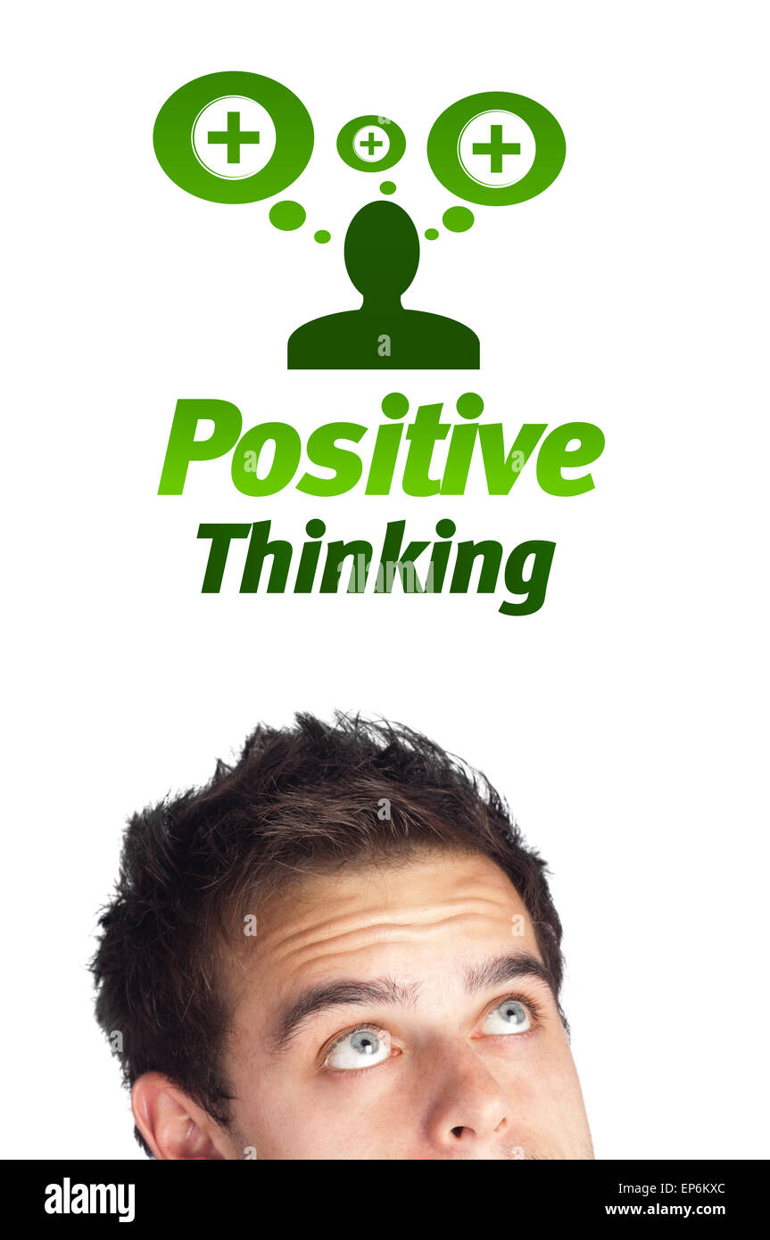 Positive thinking signs hi-res stock photography and images - Alamy