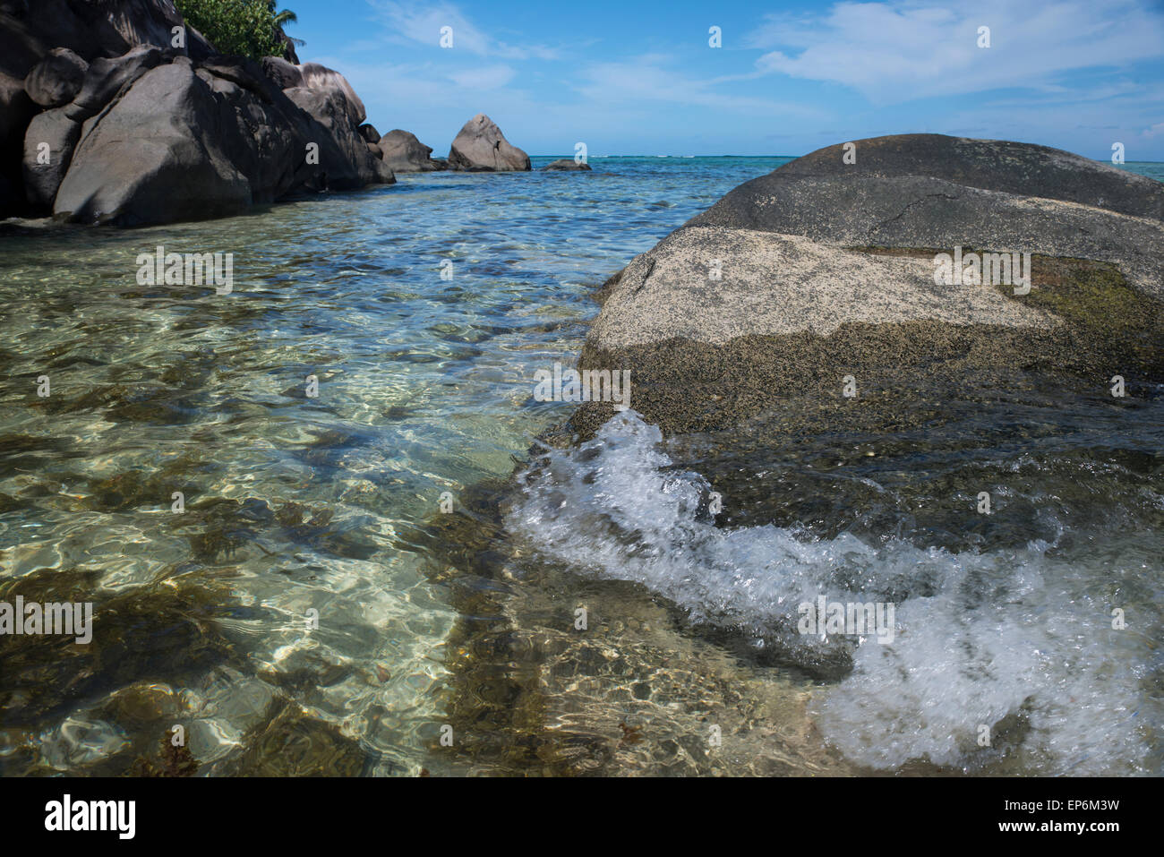 Indian Ocean, Seychelles, Mahe, St. Anne Marine National Park, Moyenne ...