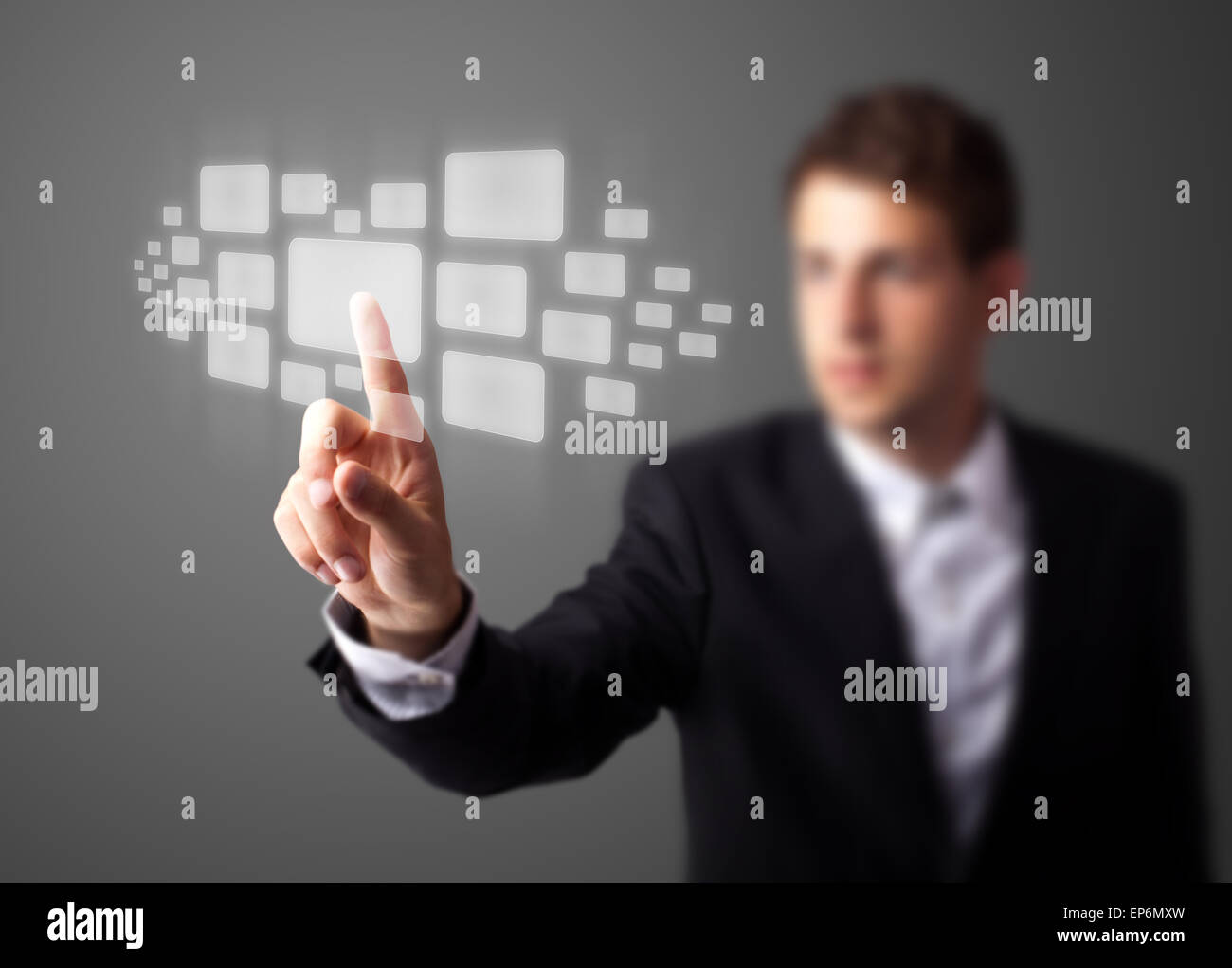 High tech touch screen technology hi-res stock photography and images ...