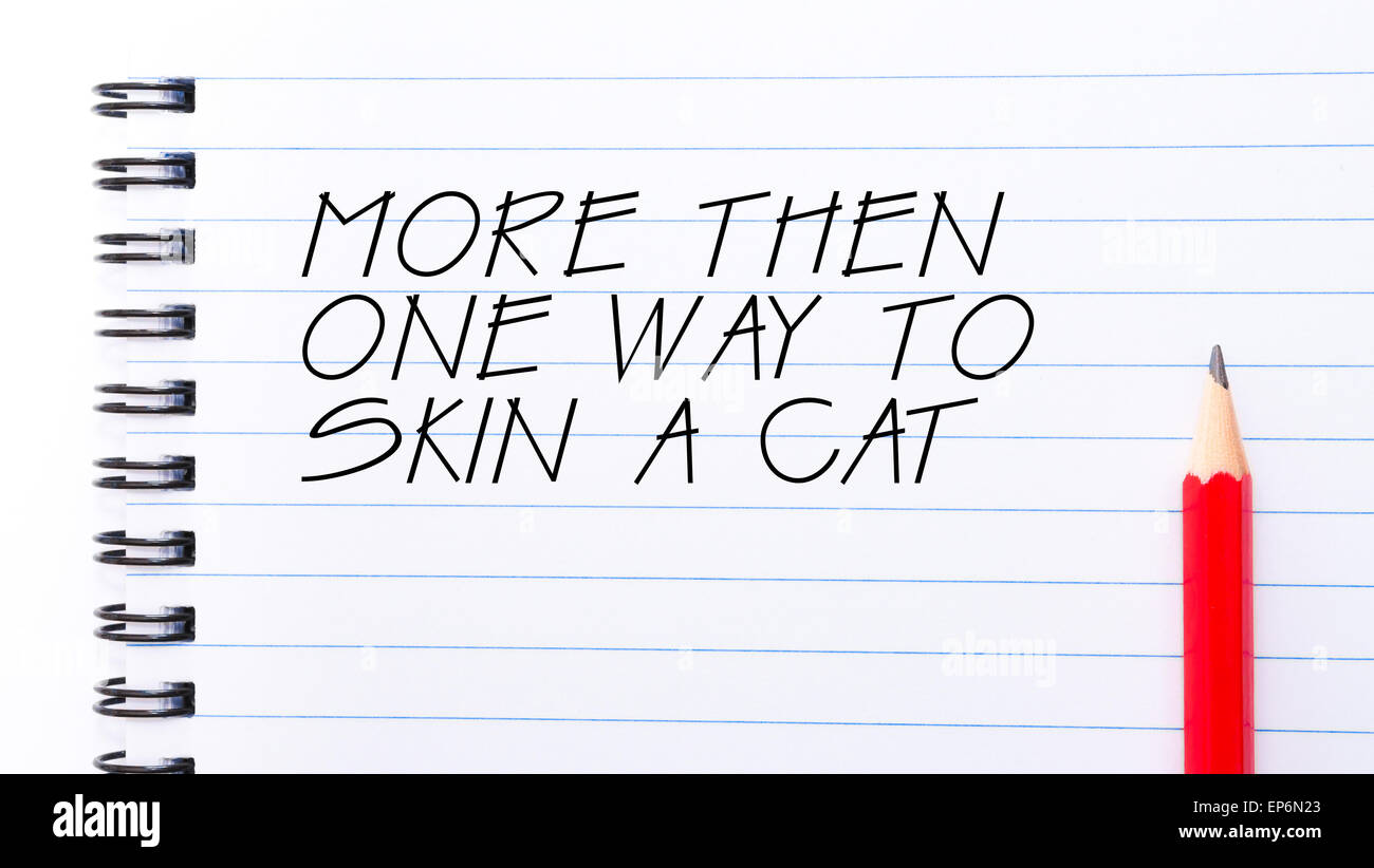 More then way to skin a cat hi-res stock photography and images - Alamy
