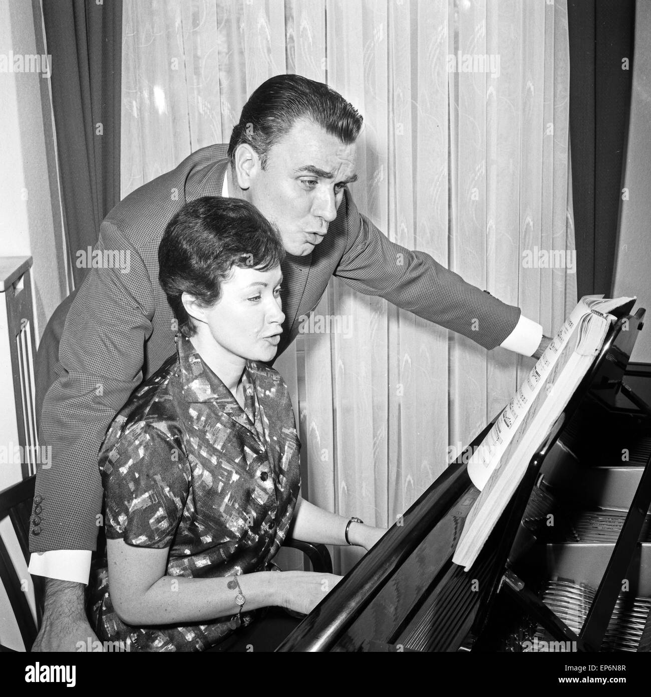 Austrian opera singer Black and White Stock Photos & Images - Alamy