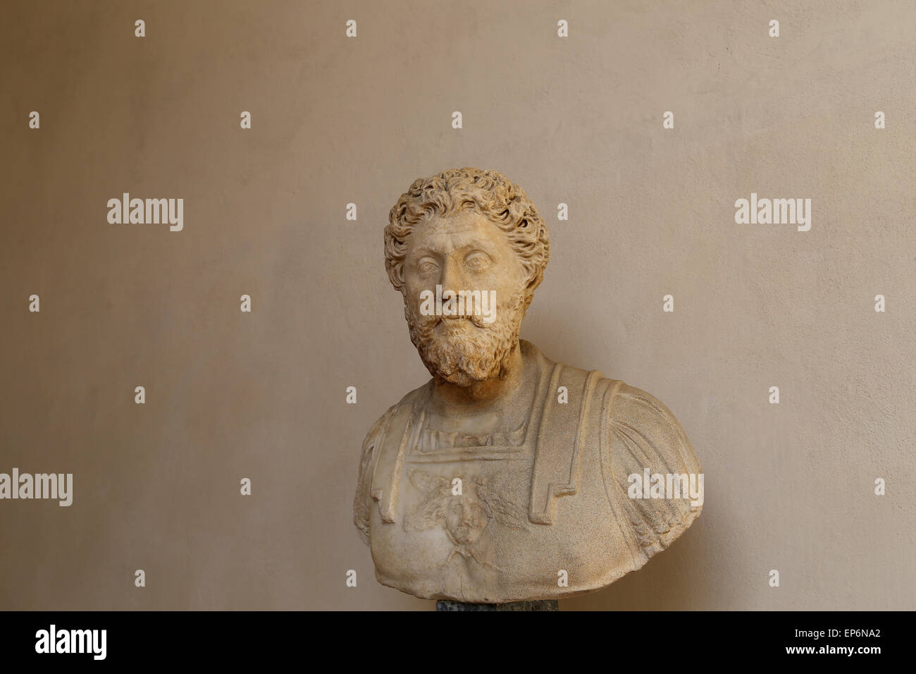Marcus Aurelius (121-180 AD). Roman Emperor. Last of th Five Good ...