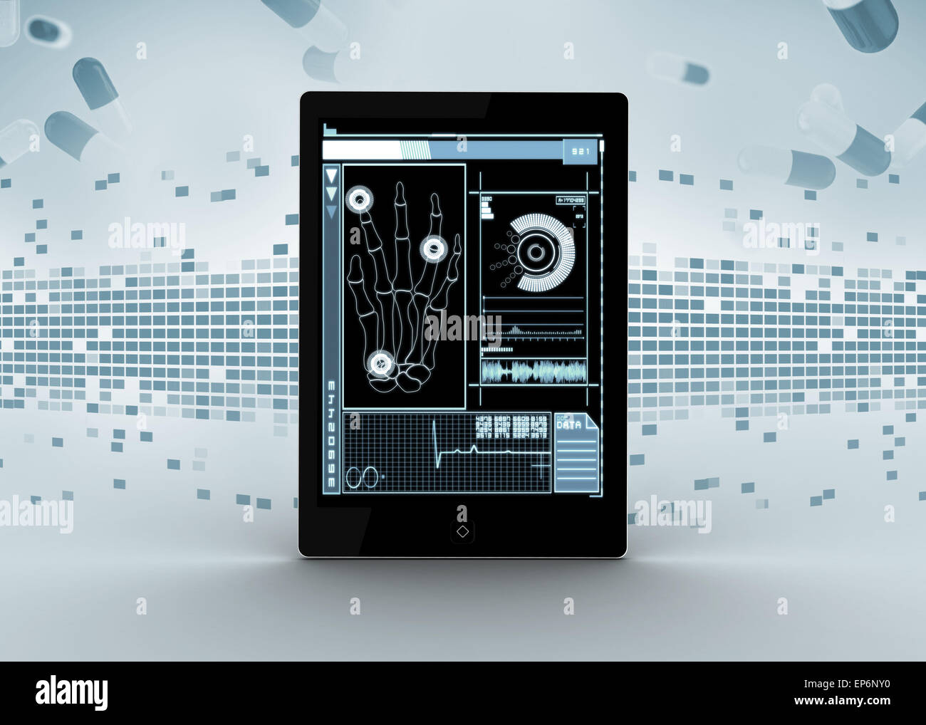 Skeleton at computer hi-res stock photography and images - Alamy