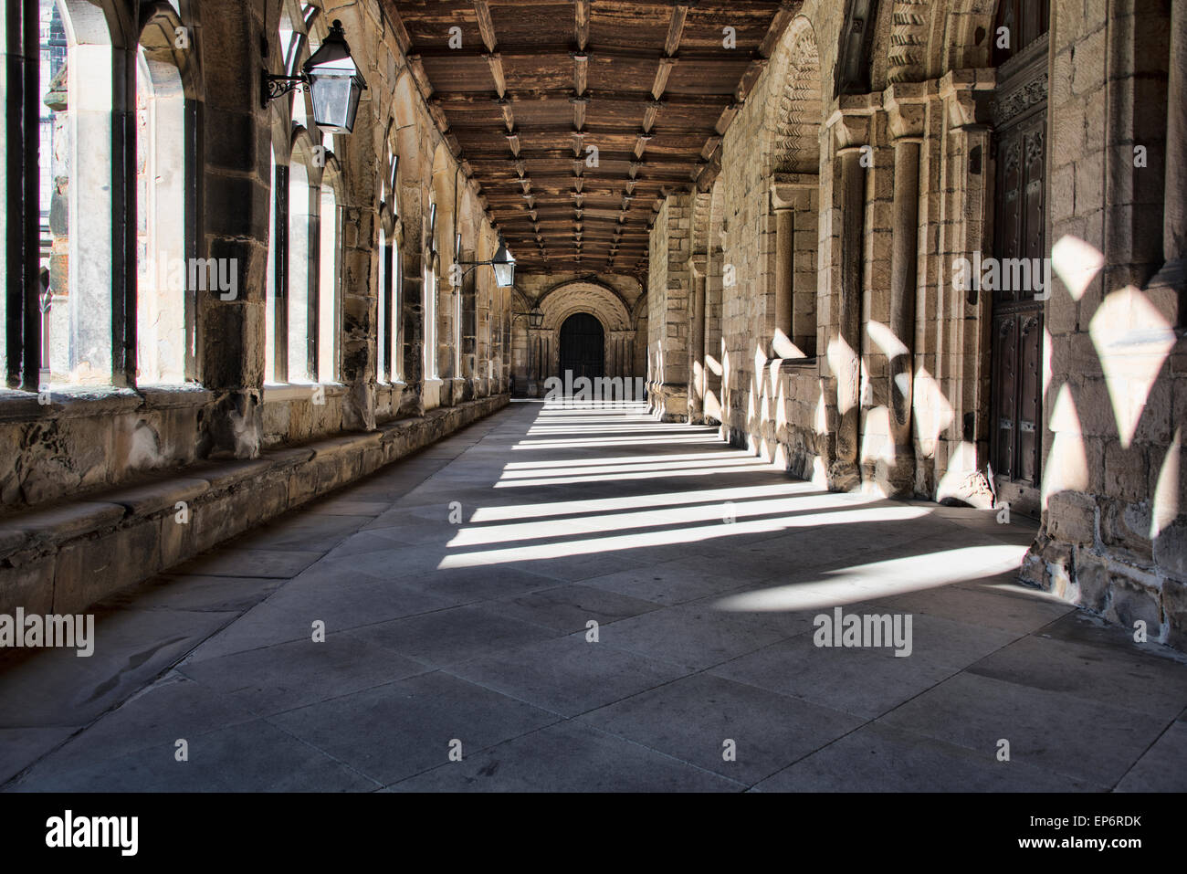 Durham cathedral cloisters hi-res stock photography and images - Alamy