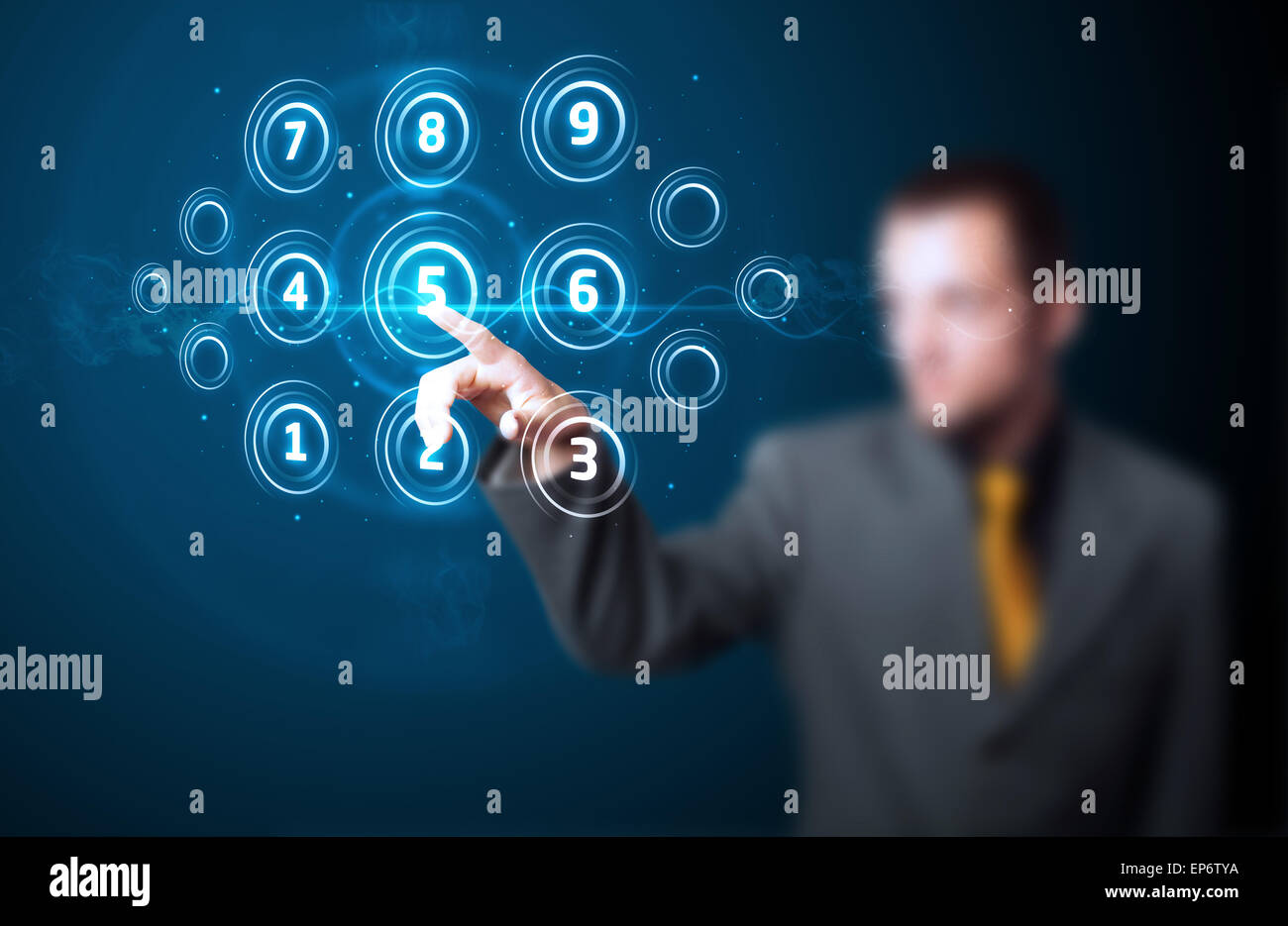 Business touch connection technology hi-res stock photography and ...