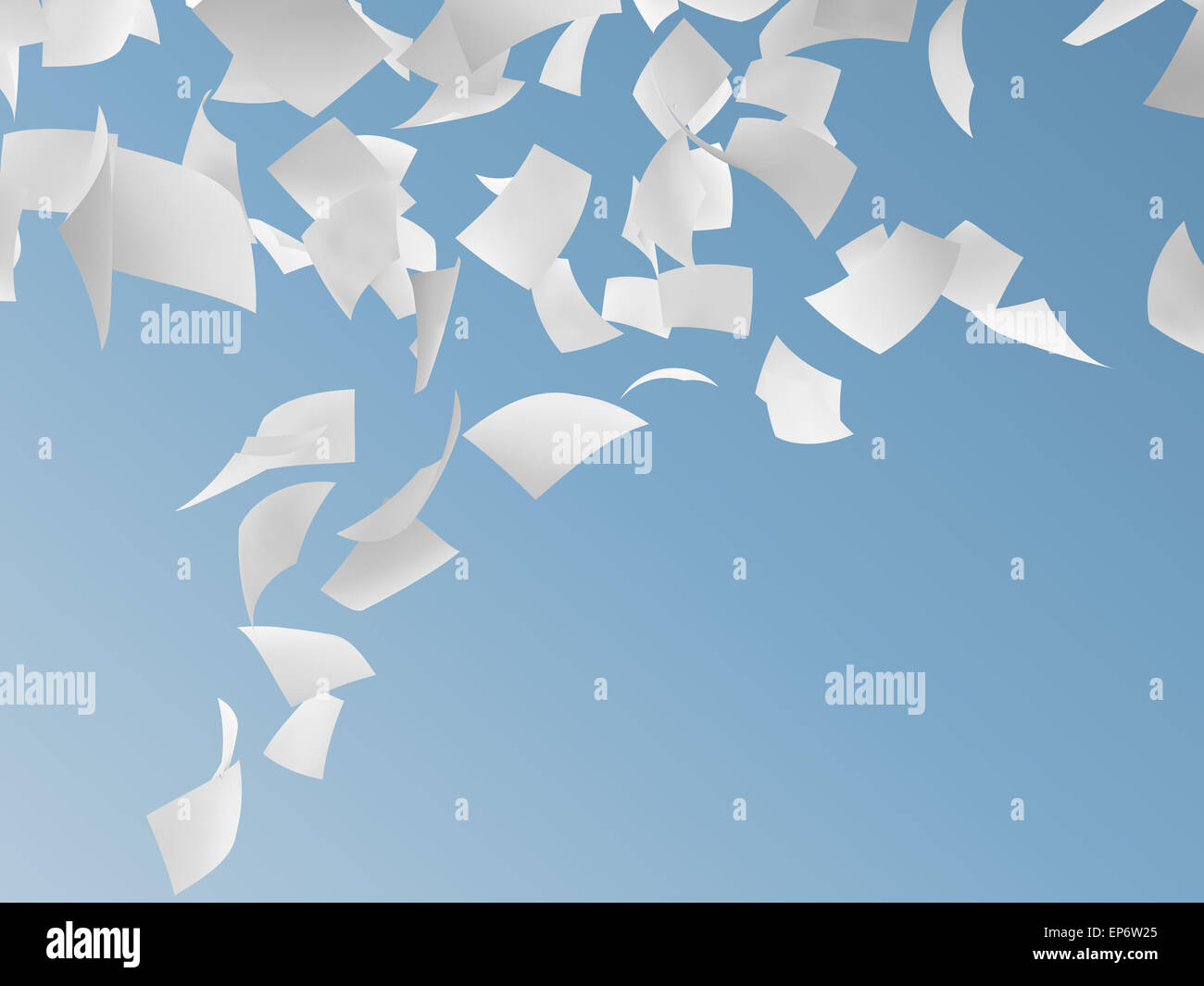 Papers flying hi-res stock photography and images - Alamy
