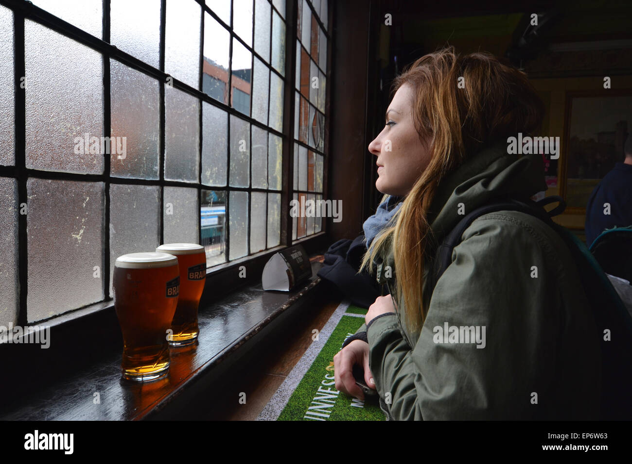 Life through a window Stock Photo - Alamy