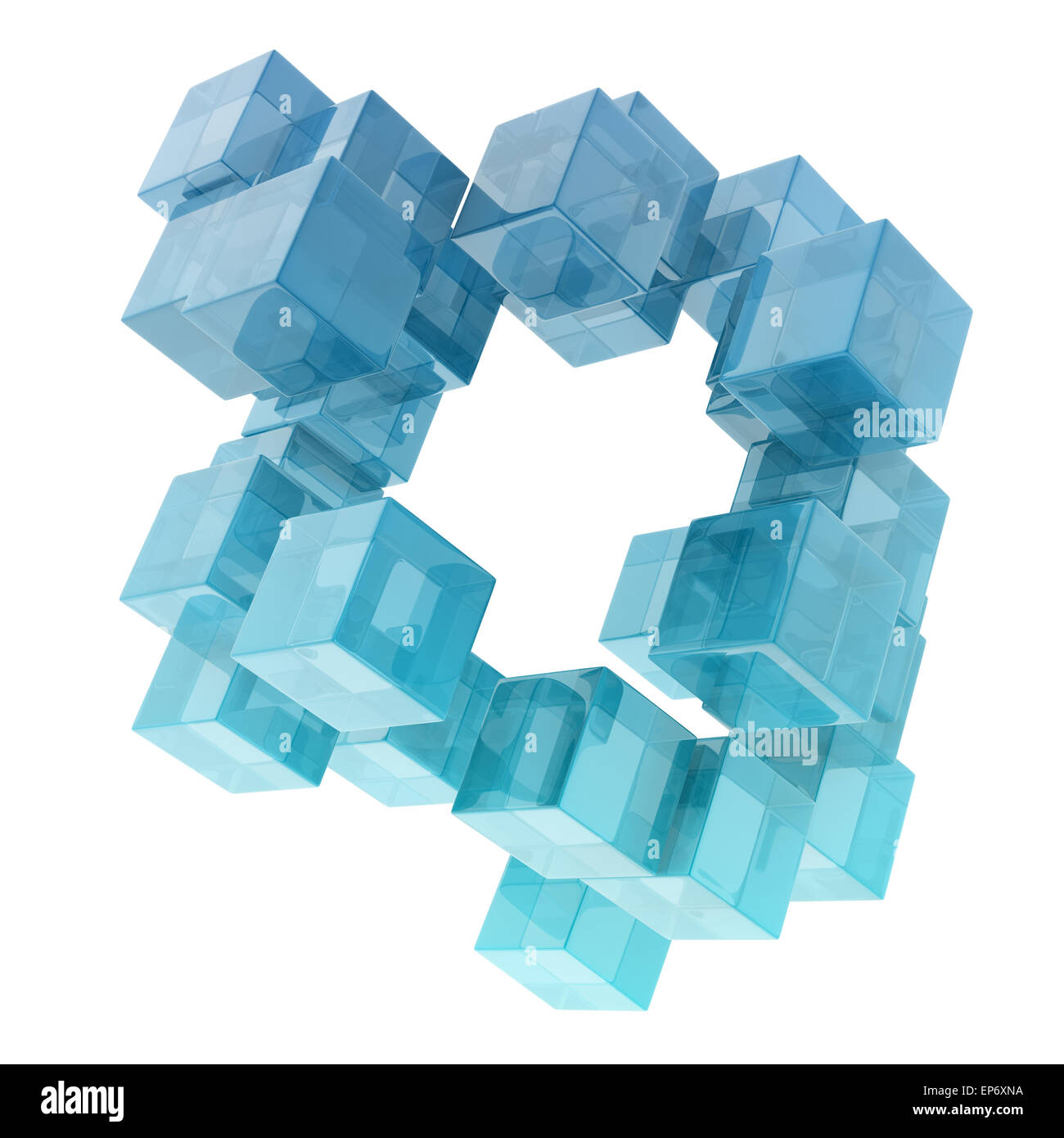 Glass cube abstract hi-res stock photography and images - Alamy