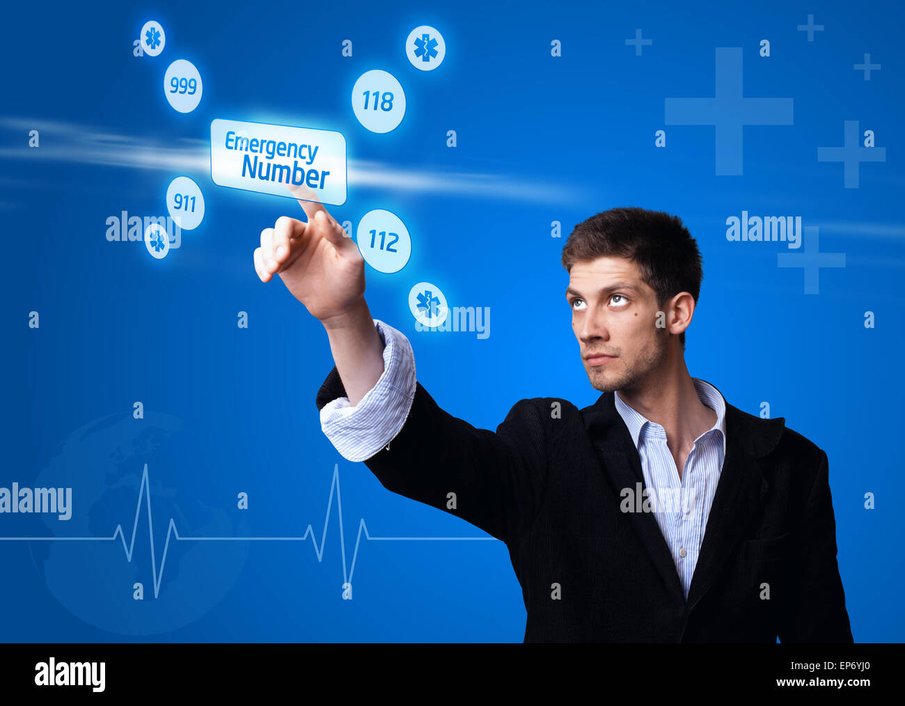 doctor pressing digital button Stock Photo - Alamy doctor pressing digital button Stock Photo - Alamy