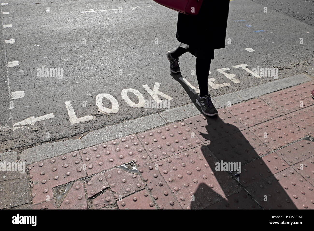 Look left road sign uk hi-res stock photography and images - Alamy