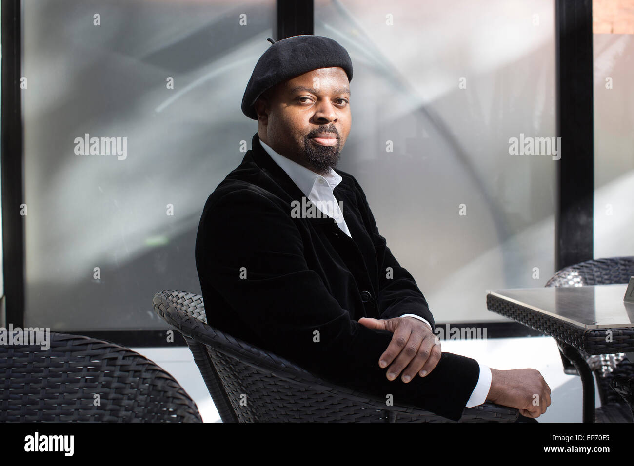 Ben Okri, Nigerian poet and novelist, photographed in London, UK Stock ...