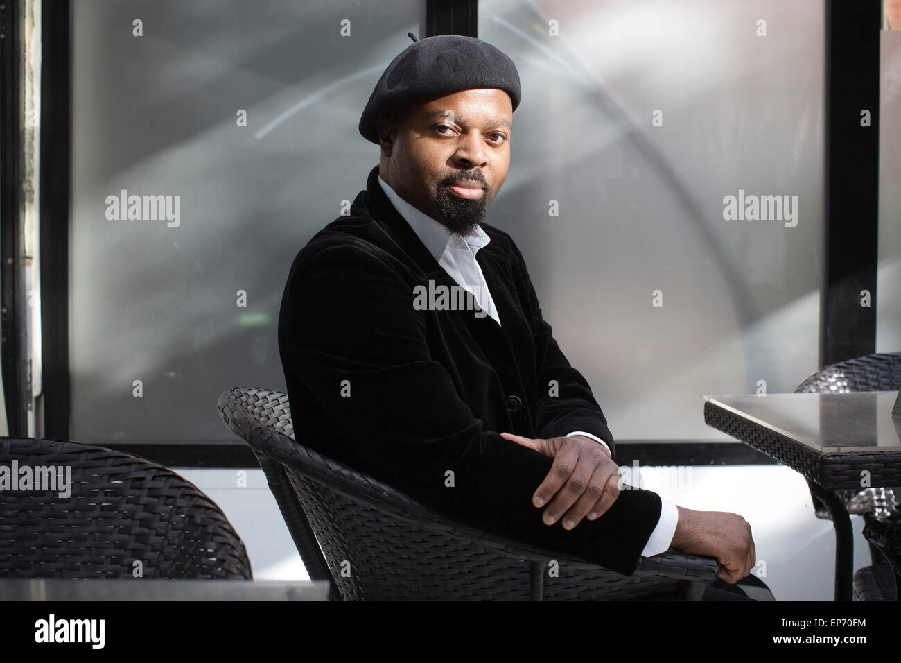 Ben Okri, Nigerian poet and novelist, photographed in London, UK Stock ...
