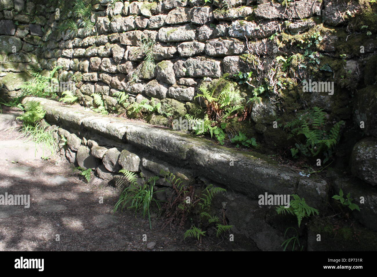 madron chapel near wishing well madron in penwith west cornwall Stock ...
